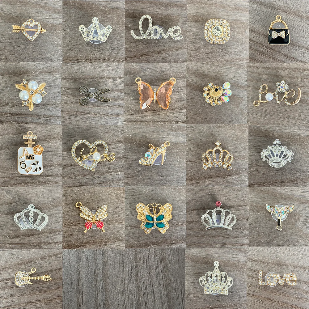 Hole-Shoe-Accessories-Rhinestone-Buckle-Decorations-for-Sandals-DIY ...