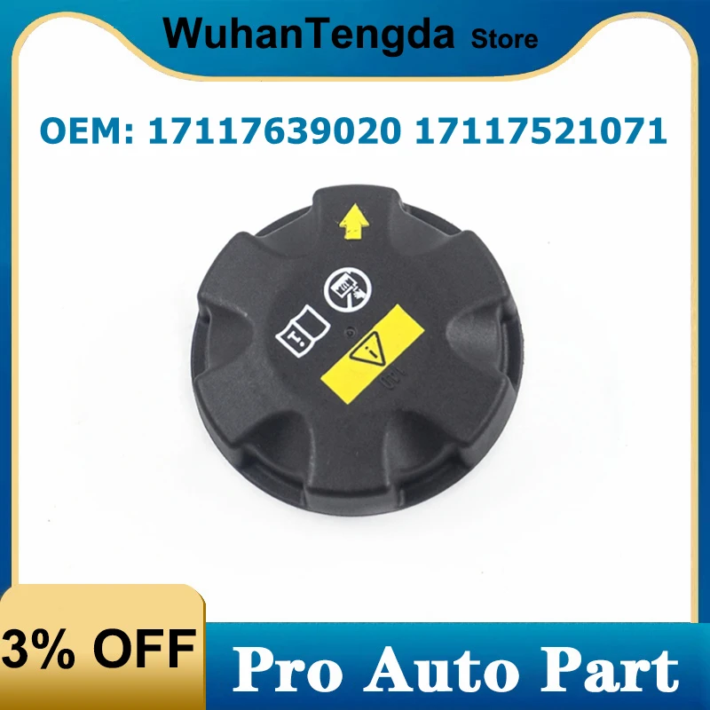 17117639020-Overflow-Coolant-Recovery-Expansion-Tank-140P-Cap-for-BMW ...