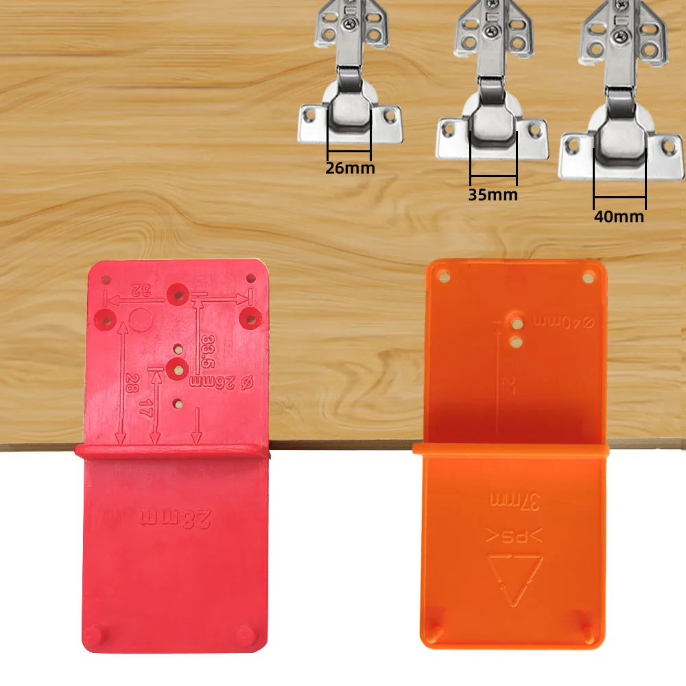 Hinge Hole Drilling Guide Positioning Mark Template 26 35 40mm Hing Installation Jig Door Cabinet Hinge Hole Locator Woodworking AliExpress