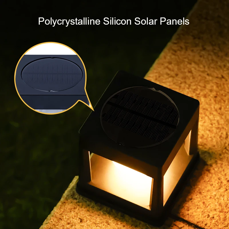 Solar LED Post Light – In Touch Decor