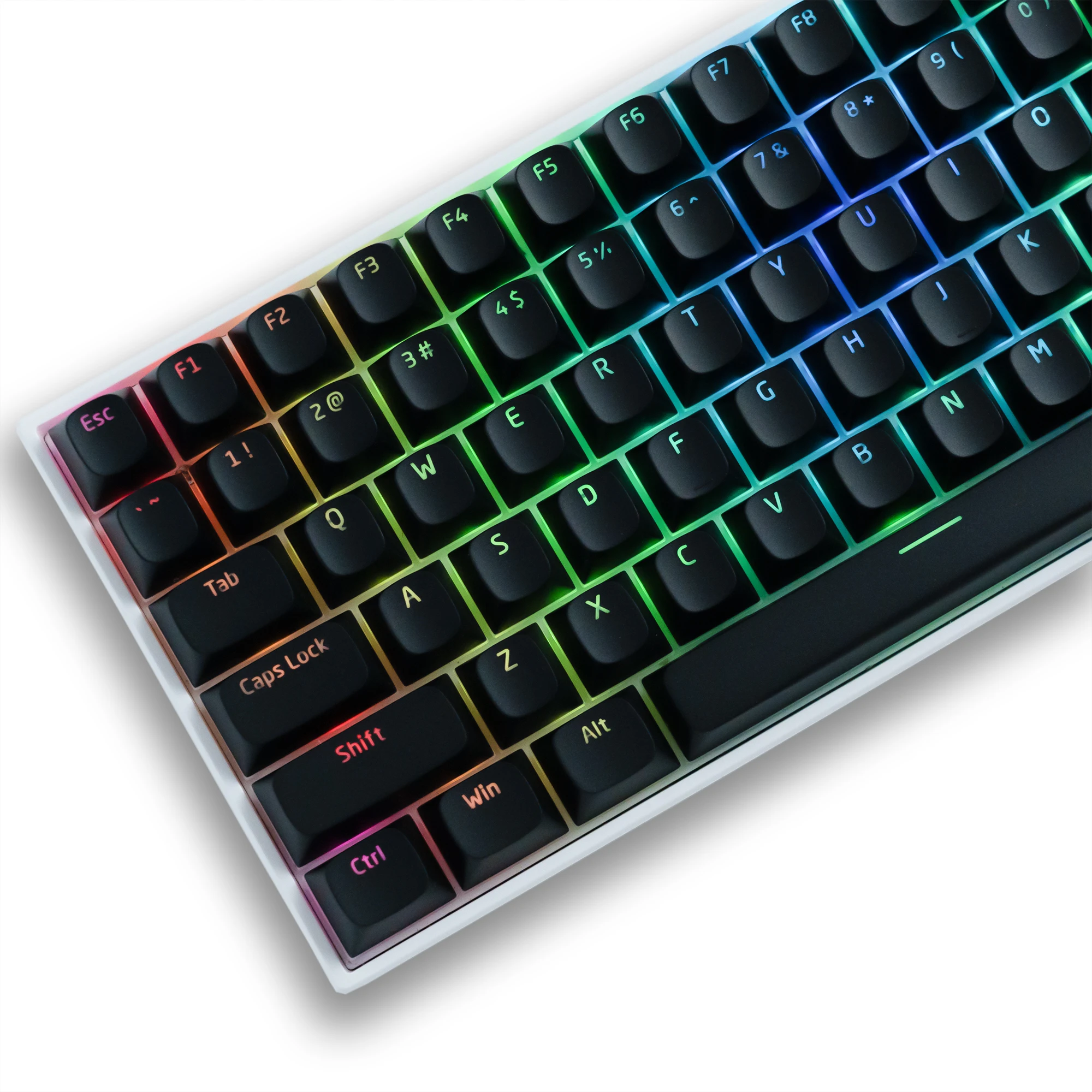XVX-Horizon-Line-Pudding-Keycaps-Shine-Through-PBT-Key-Cap-Set-para ...