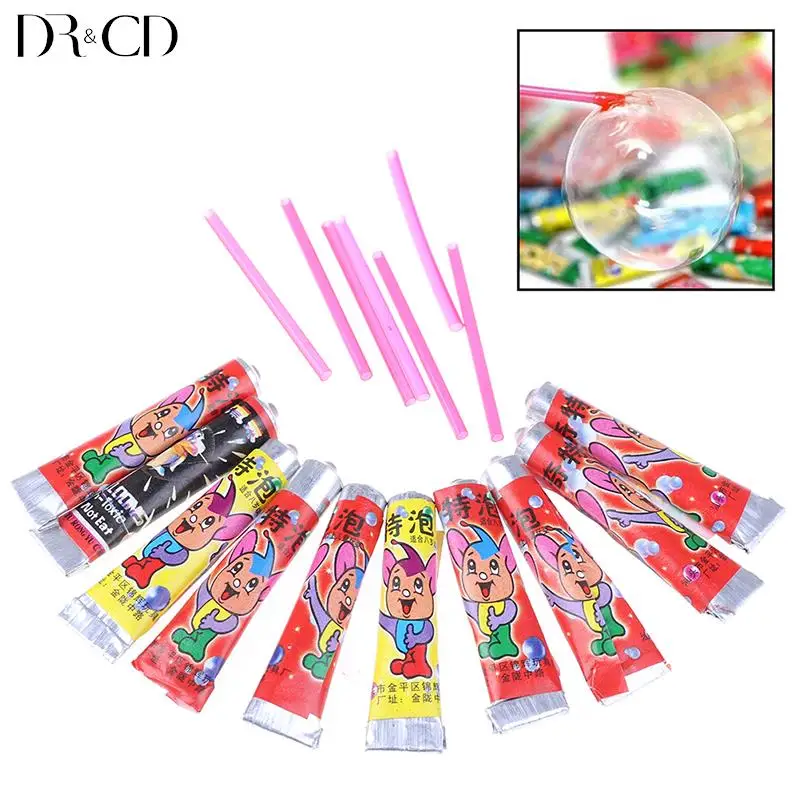10pcs-set-Bubble-Glue-Paste-Colorful-Plastic-Bubble-Blowing-Toy-Kid ...