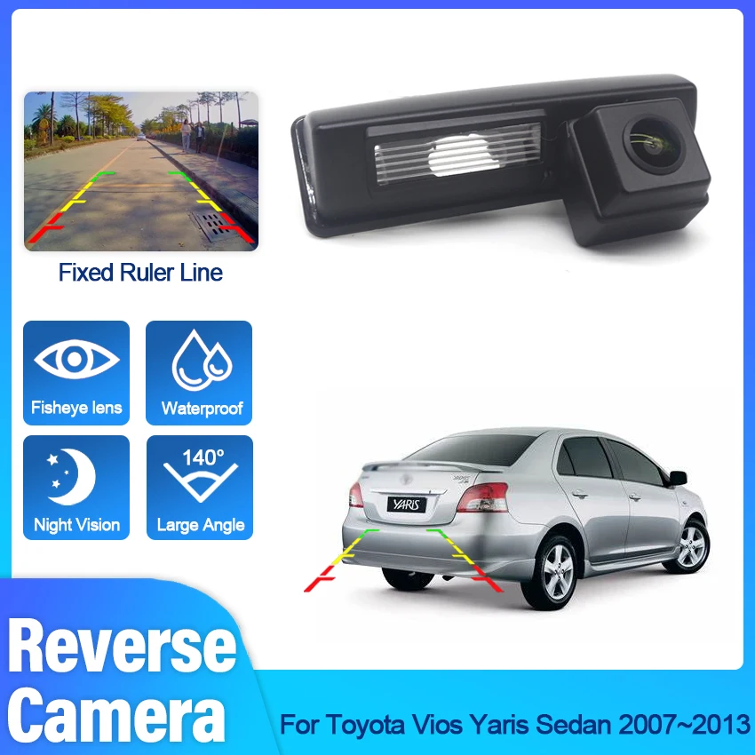 HD Waterproof High quality RCA 1080*720 Car Rear View Camera For Toyota ...