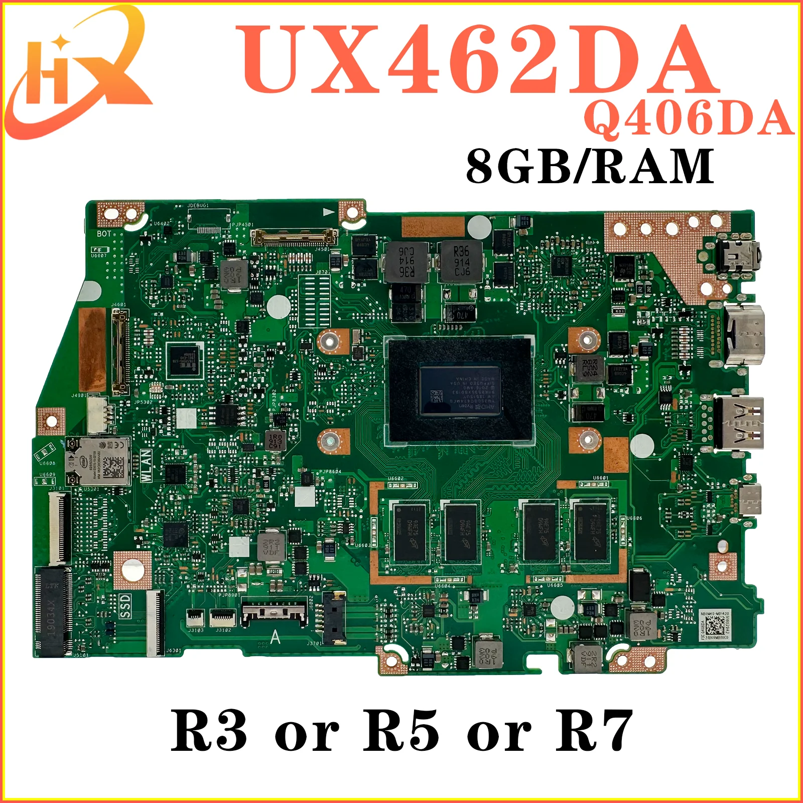 Mainboard-UX462DA-UNTUK-ASUS-UX462D-UM462DA-UM462D-Q406DA-Q406D ...