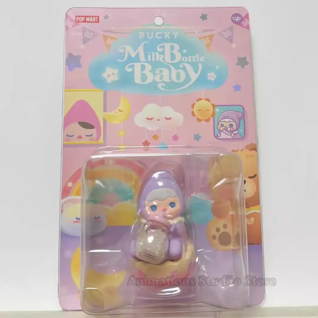 POP MART Fairy Bottle Baby Series Pucky Action Figure Toys POPMART Milk ...