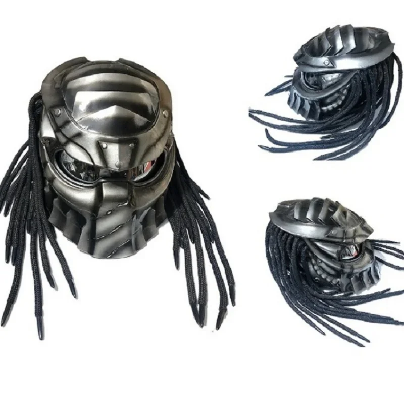 Motorcycle-Full-Helmet-Predator-Alien-Sports-Car-Helmet-Cool-Street ...