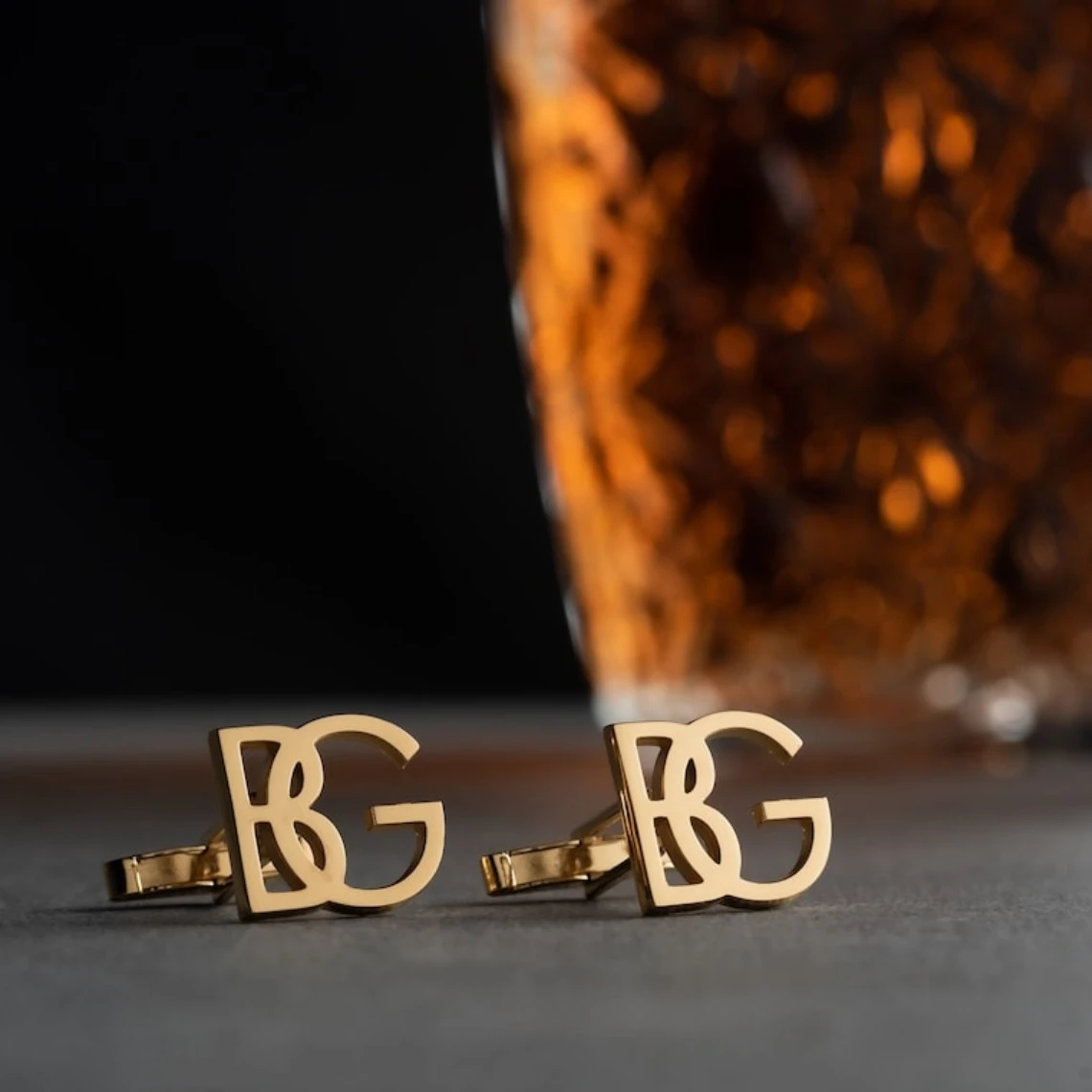 One-Pair-Custom-Double-Initials-Cufflinks-Shirt-Jewelry-For-Women-Men ...
