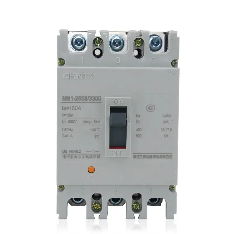 1pcs-Chint-NM1-250S-3300-125A-250A-200A-160A-3P-Air-Switch-Molded-Case ...