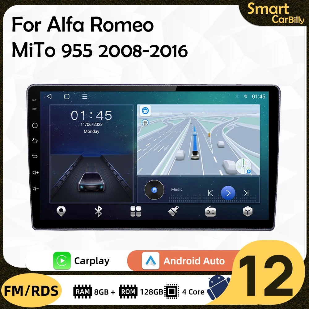 Car-Radio-For-Alfa-Romeo-MiTo-2008-2016-2Din-Android-Multimedia-GPS ...