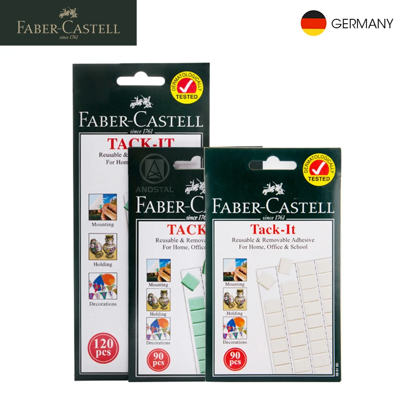 Faber Castell Tack It Multi purpose Blu Tack Adhesive Clay Putty Non ...