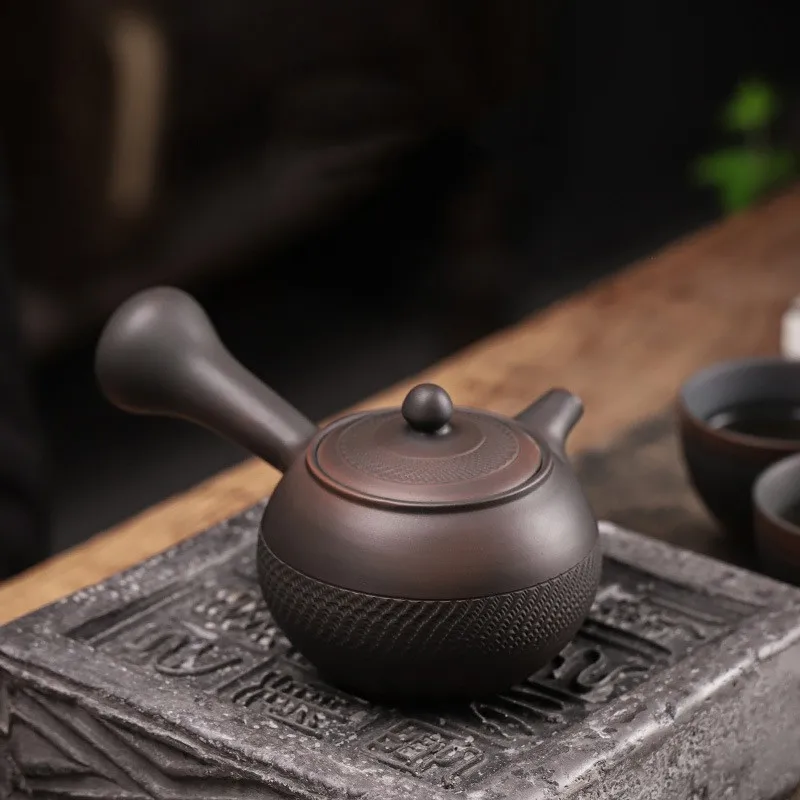 Lateral-Handlebar-Purple-Pottery-Teapot-Ceramic-Household-Pot-Kung-Fu ...