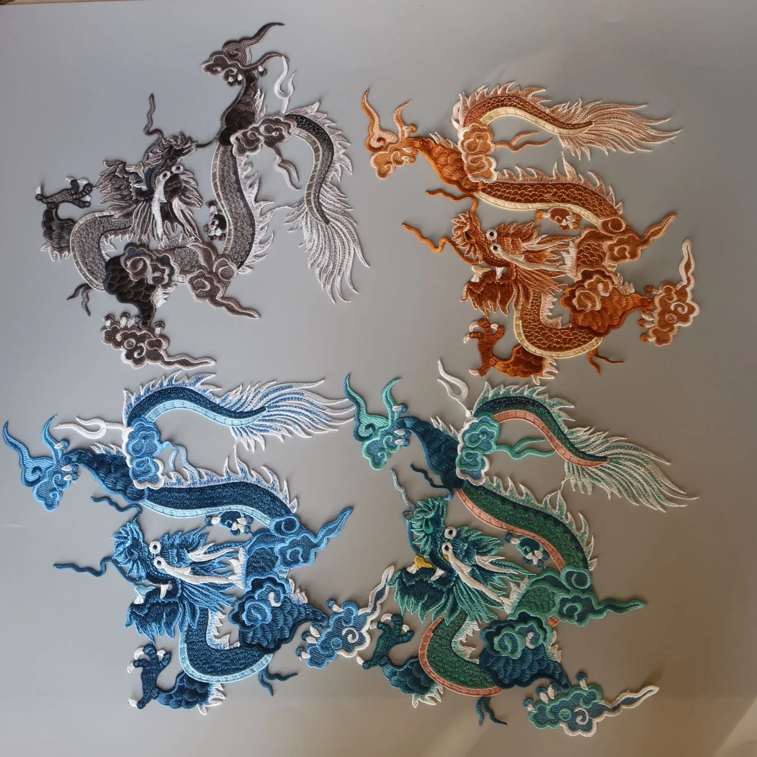 DIY-Large-Phoenix-dragon-embroidered-Patches-for-Clothing-sew-on ...