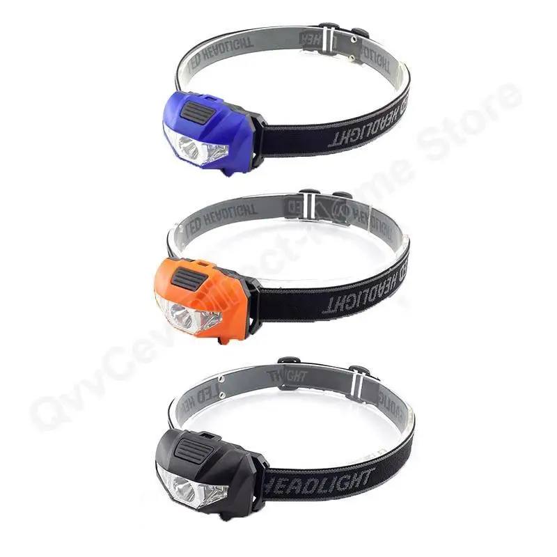 Mini LED Headlamp - AAA Battery Powered - Easy Fishing Tackle