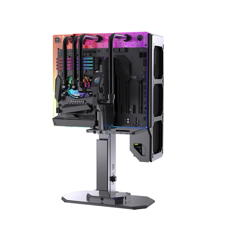 Granzon Water Cooling Computer Case Kit With CPU/GPU Block Pump ...