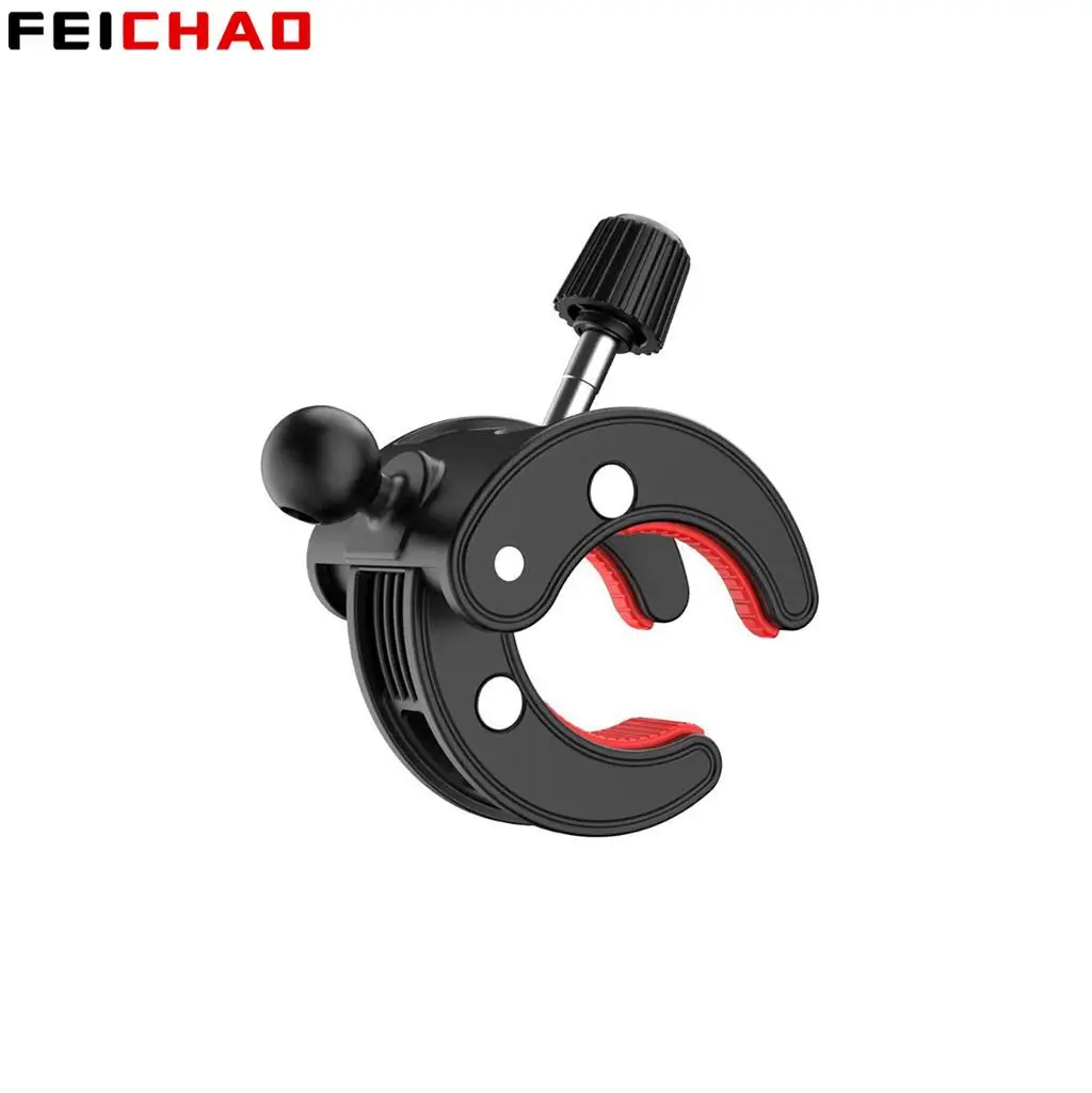 Super Clamp 17mm Ball Head Clamp Mount Tripod Monopod Flash Light Stand ...