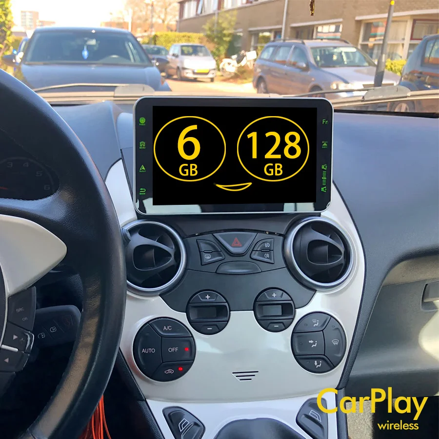 Multimedia Car Android Ford Ka Android 13 | Ford Ka Android Car Radio ...