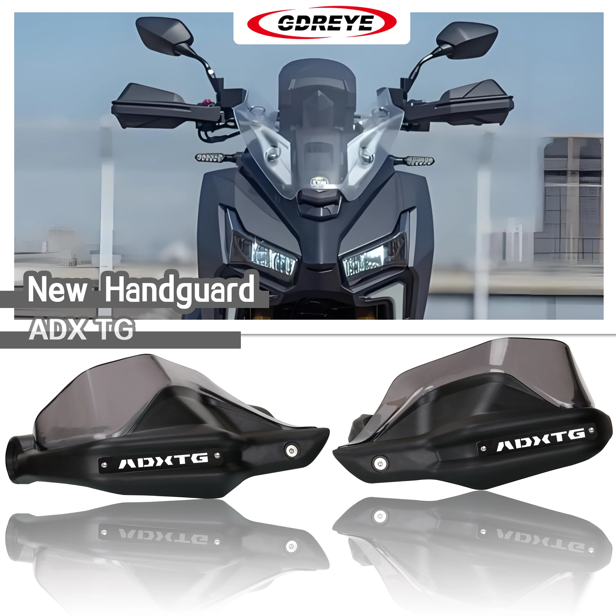 GDREYE with logo ADXTG Motorcycle Handguard Hand Guards Shield For SYM ...