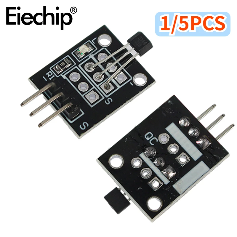 1-5-Pcs-KY-003-A3144-Standard-Hall-Magnetic-Sensor-Module-Works-with ...
