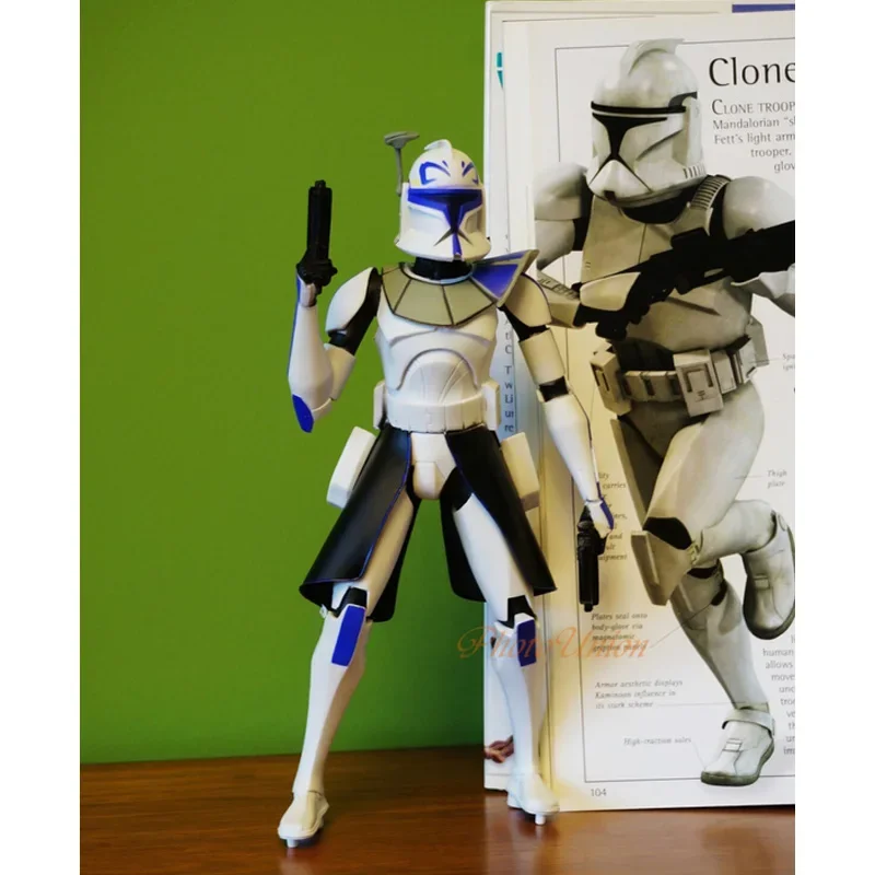 Star-Wars-White-Soldier-Action-Figure-Stormtrooper-Captain-Rex-CT-7567 ...