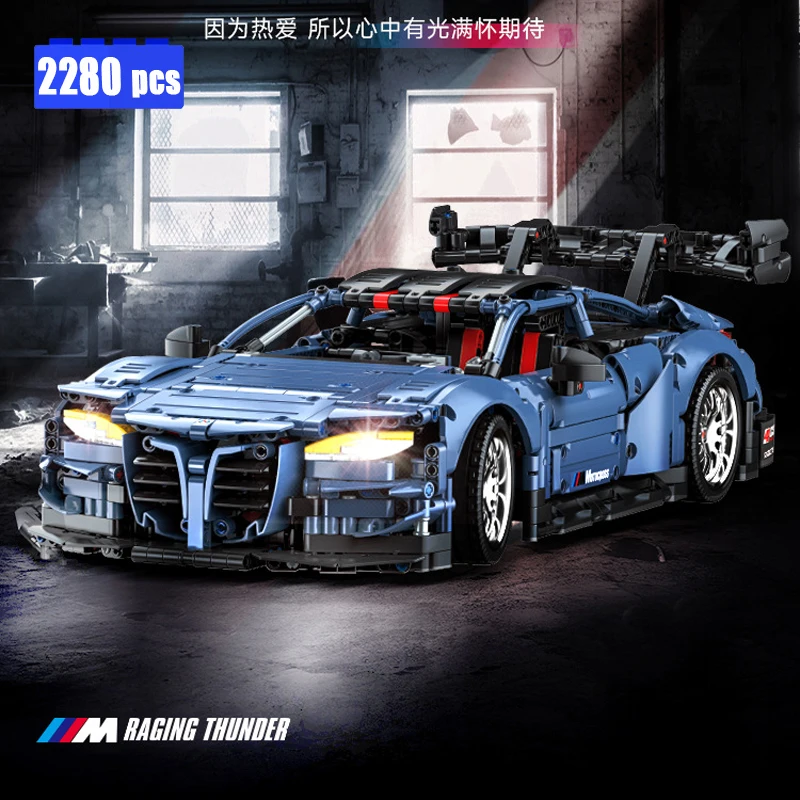 IN-STOCK-Technical-M4-Sport-Car-Building-Blocks-Assembling-City-Racing ...