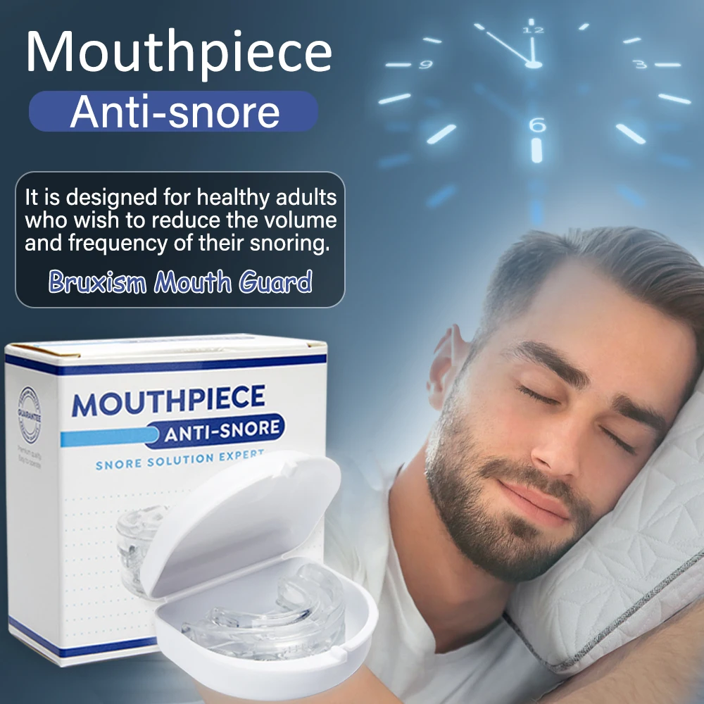 Silicone-Anti-Snoring-Bruxism-Mouth-Guard-Improve-Sleeping-Aid-Apnea ...