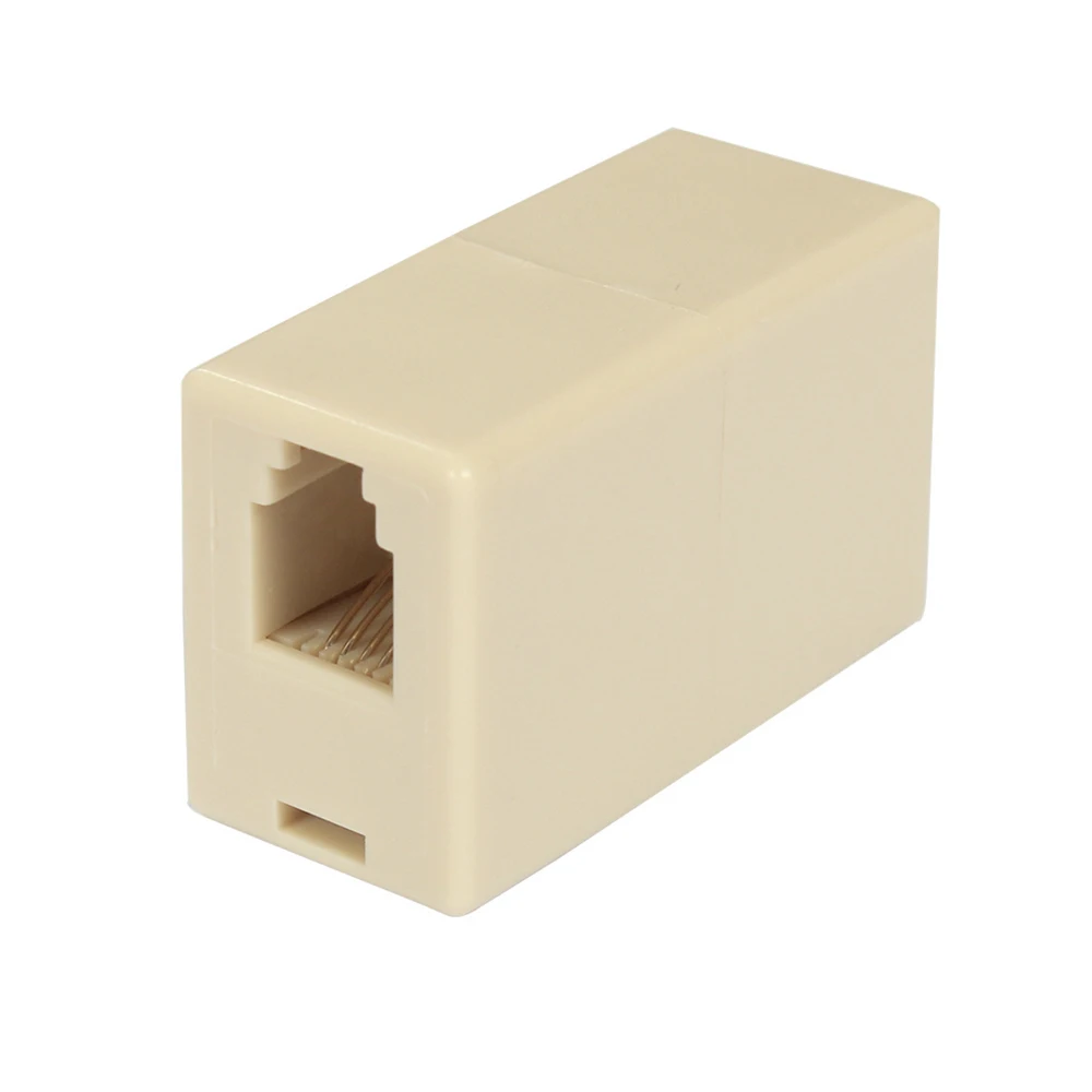 5PCS RJ10 4P4C Coupler 1 Way RJ9 Telephone Cable Splitter Adapter ...