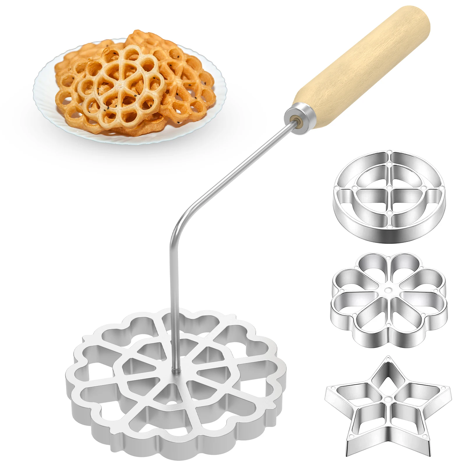 Aluminum-Rosette-Maker-Molds-Bunuelos-Mold-With-Handle-Pastry-Tools ...