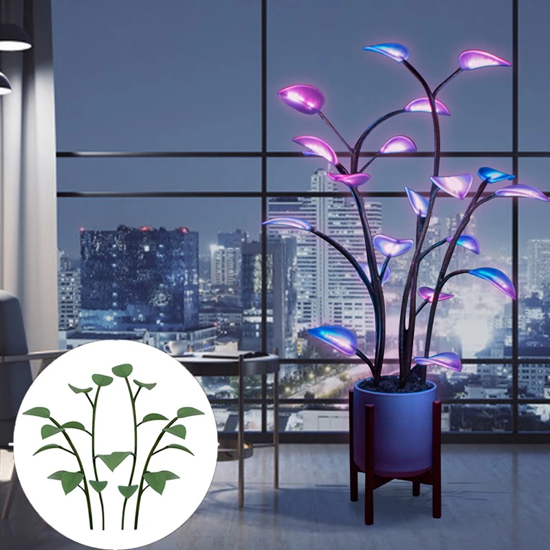 Magical-LED-Houseplant-Lamp-USB-LED-Programmable-Atmosphere-Light-For ...