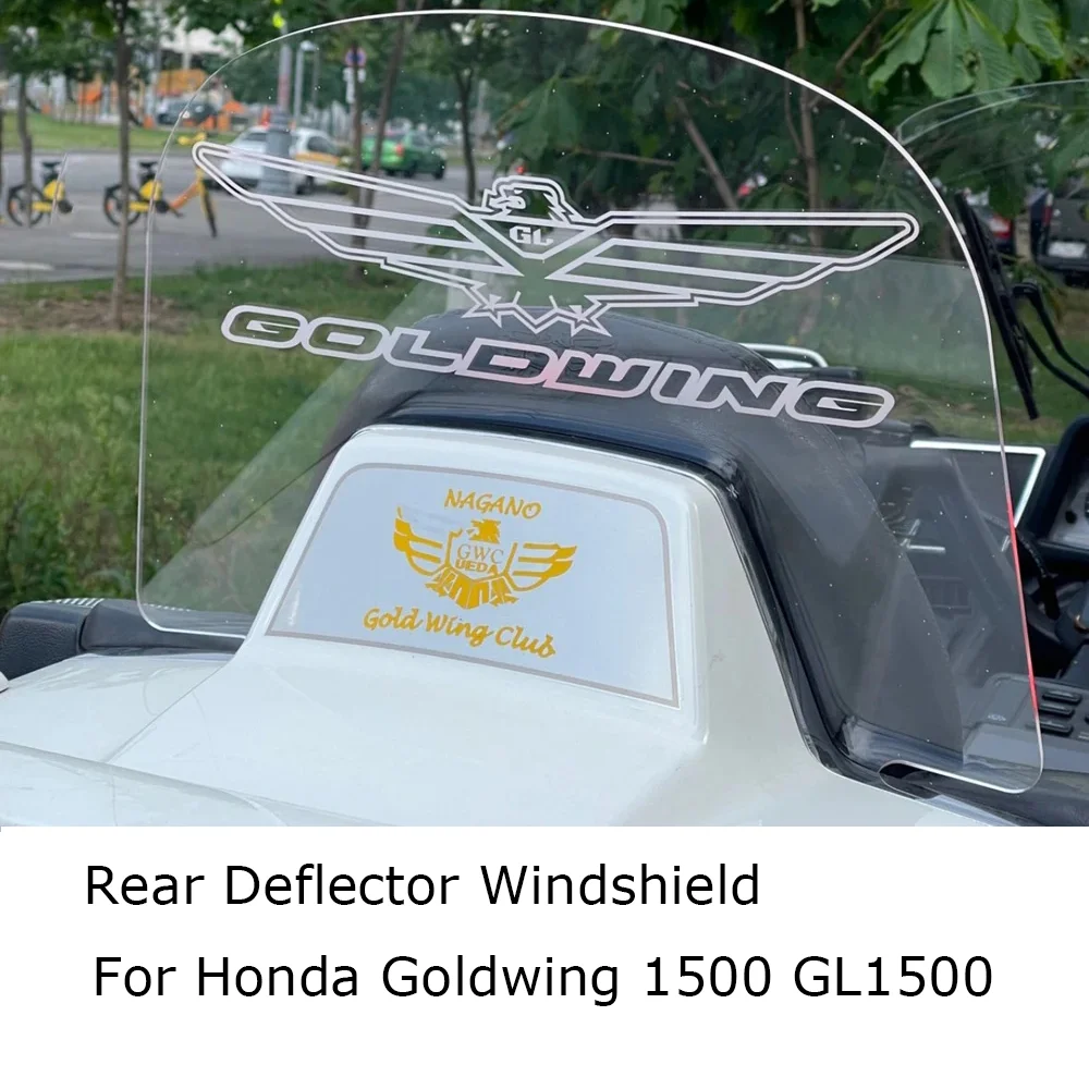 For-Honda-Goldwing-1500-GL1500-Gold-Wing-1500-Rear-Deflector-Windshield ...