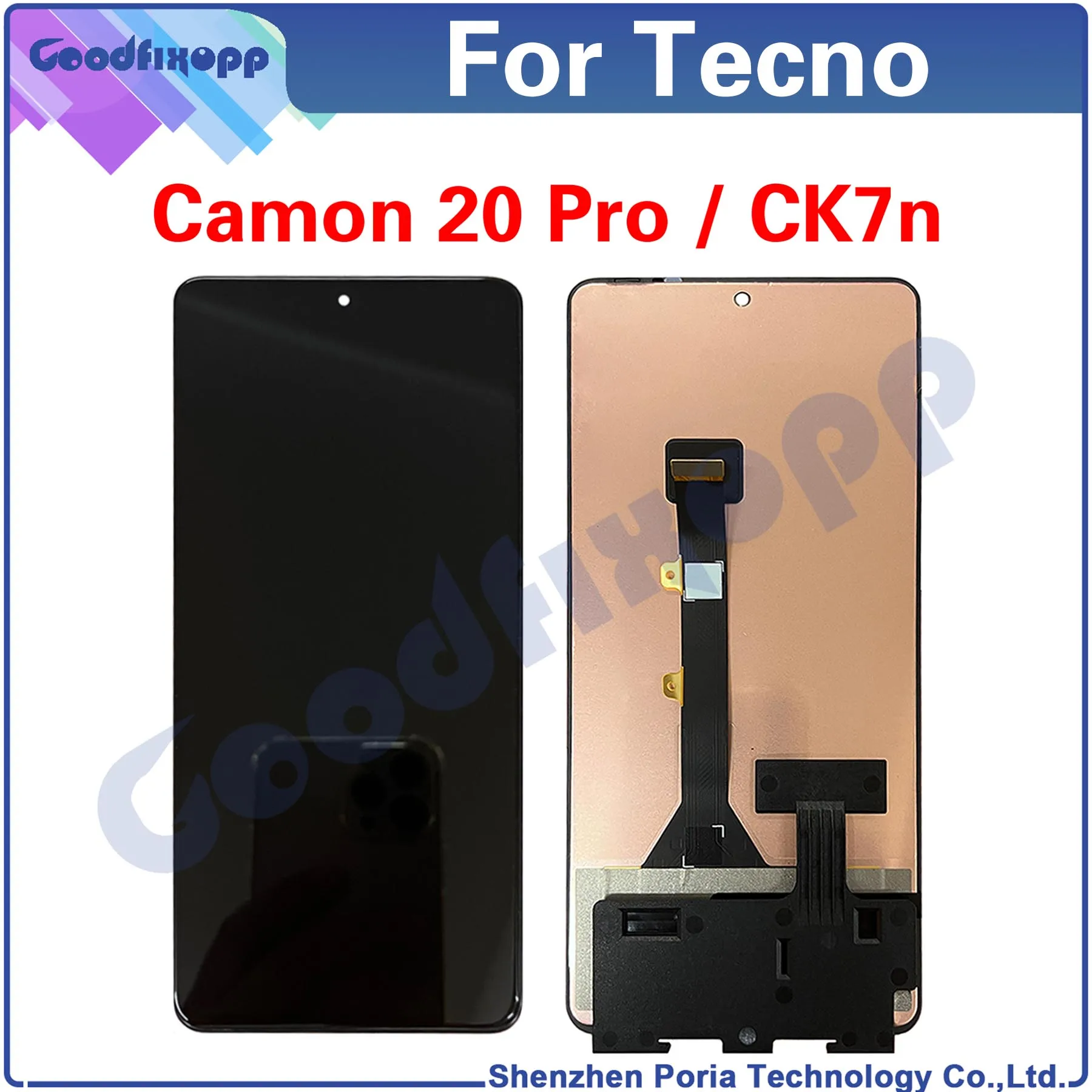 Для Tecno Camon 20 Pro CK7 CK7n ЖК-дисплей | AliExpress