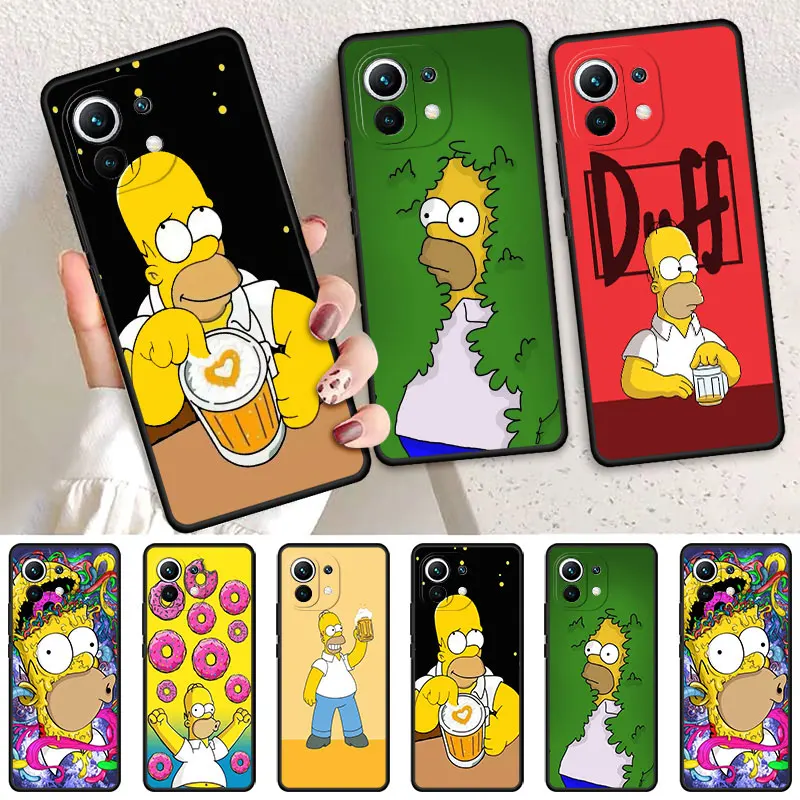 Funda-de-tel-fono-con-dise-o-de-los-Simpsons-para-Xiaomi-carcasa-suave-de-color.jpg