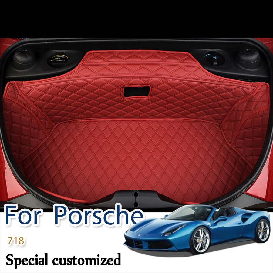 For-Porsche-718-Accessories-Car-Front-Rear-Trunk-Mat-Anti-dirty ...