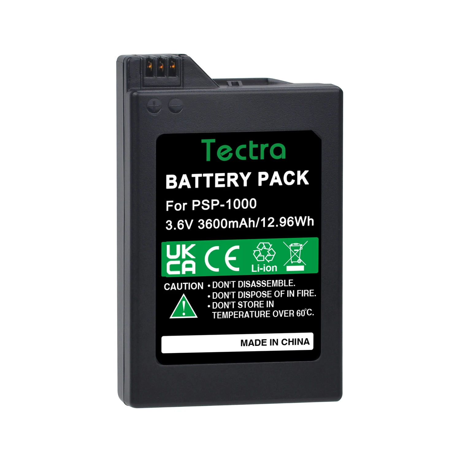 Chargeur-3600mAh 3.6V PSP 1001 PSP 1000 PSP1000 Lithium Batterie ...
