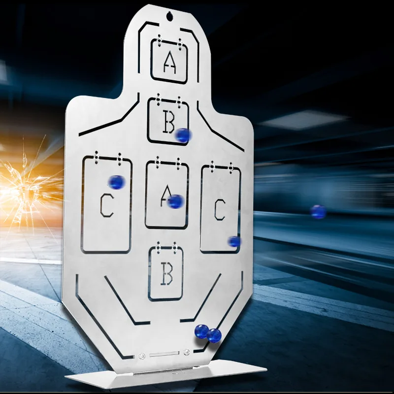 Metal-IPSC-Shooting-Target-Training-Practice-Targets-Outdoor-Stainless ...