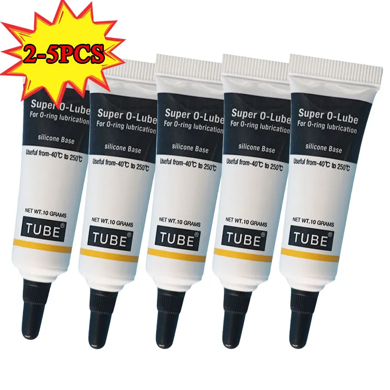 2-5PCS O-ring Silicone Grease Lubricant Food Grade Silicone Bearing ...