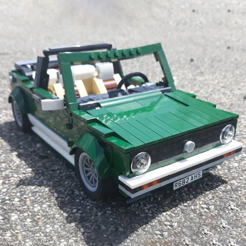 Technical-Creative-Expert-MOC-Cars-10242-Golf-MK1-Cabriolet-10242-MINI ...