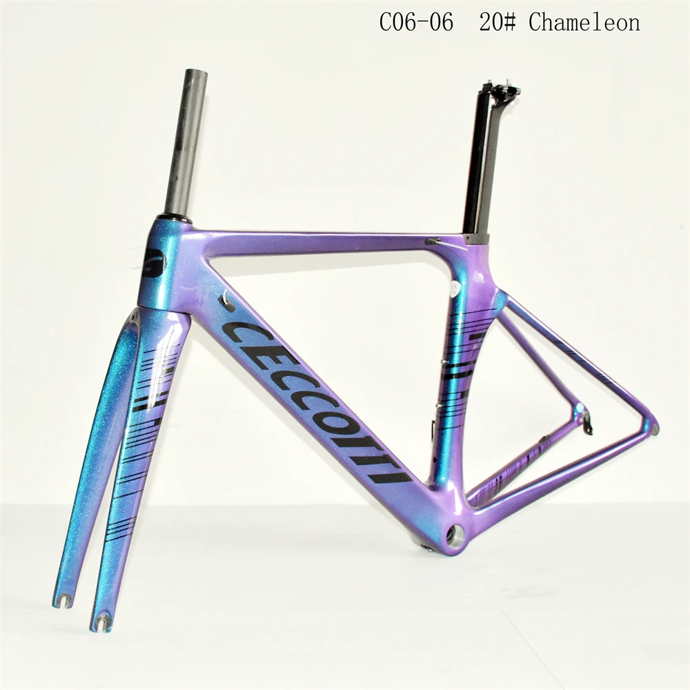 2022 Carbon Road Fiets Frame Chameleon Carbon Frame BB30/Bsa Areo ...