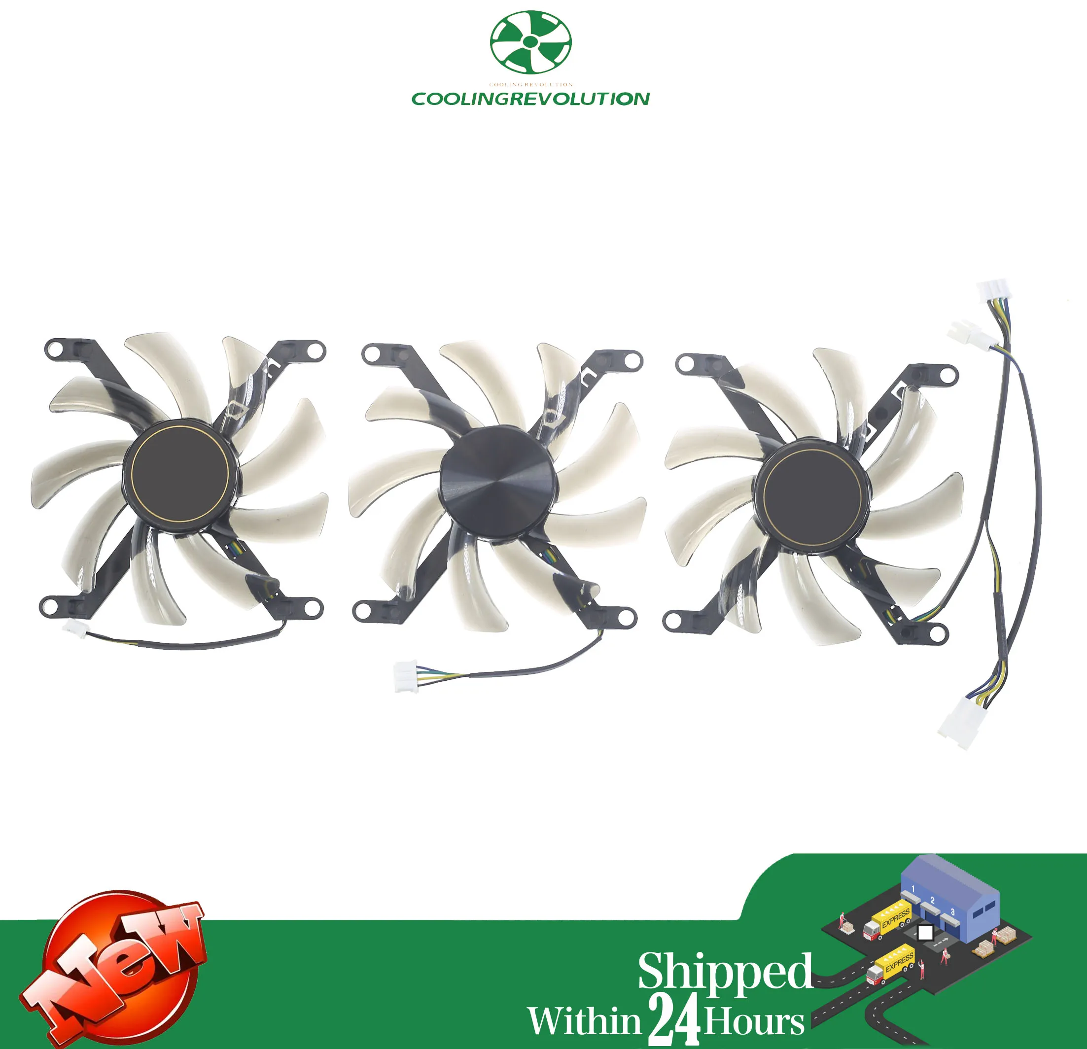 3PCS-T129215SU-0-50A-Graphics-card-fan-For-Manli-GTX-1080-Ti-GTX1080TI ...