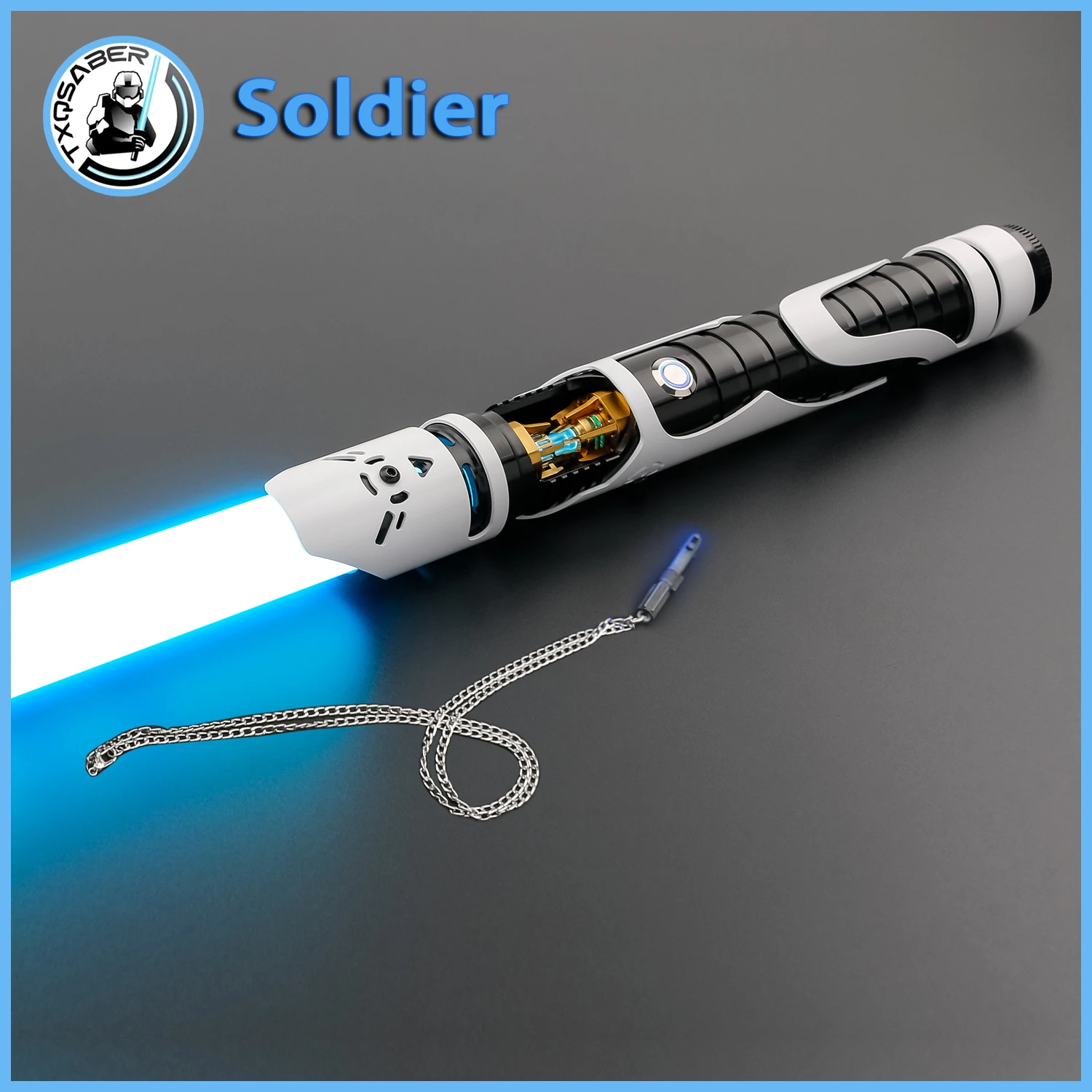 TXQ Soldier RGB Heavy Dueling NeoPixel Laser Sword 27Sets Sound Smooth ...