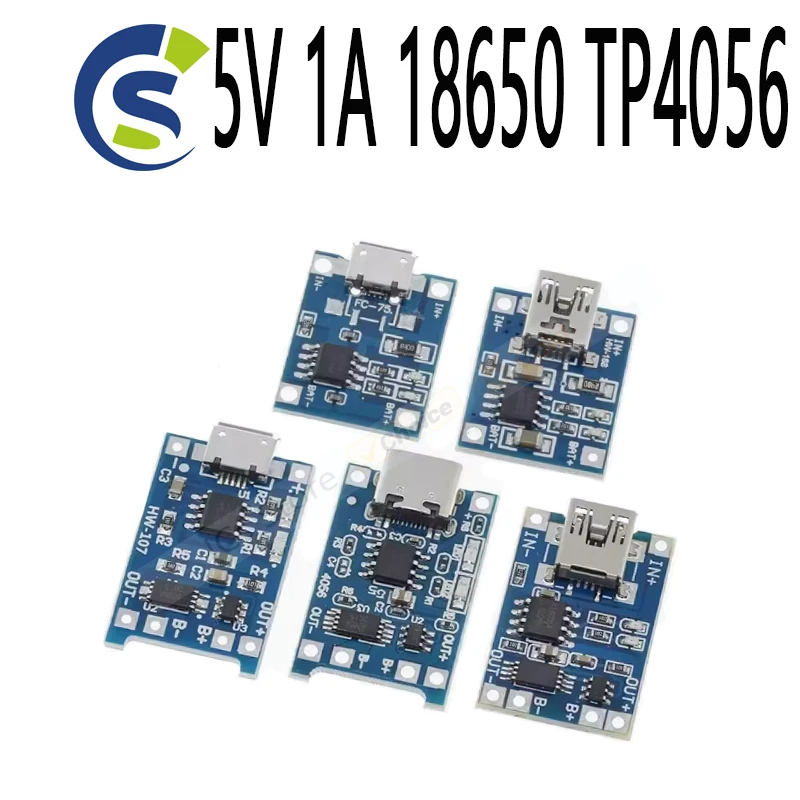 10pcs Lithium Battery Charger Module Charging Board With Protection ...