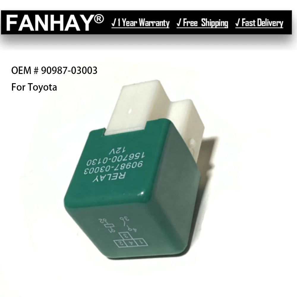 Fan-Relay-90987-03003-9098703003-156700-0130-For-Toyota-Matrix-Sequoia ...