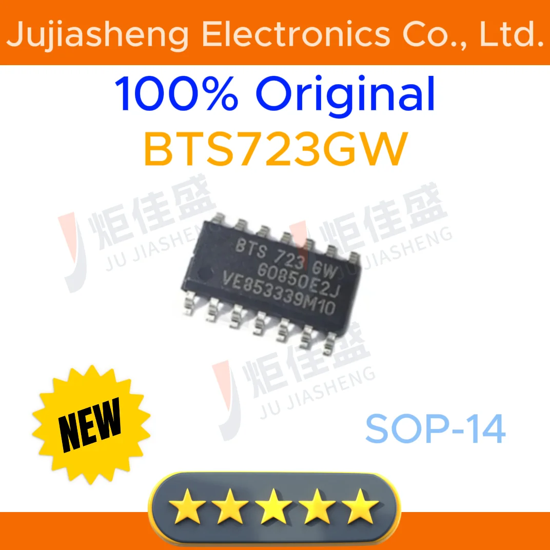 2pcs-BTS723GW-BTS723-S0P14-New-original-Integrated-vertical-power-FET ...