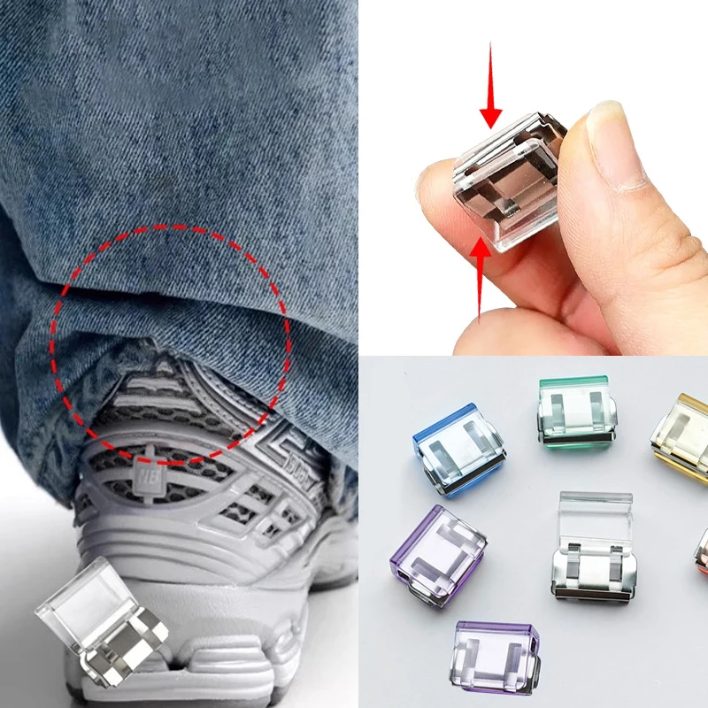 4PCS Leg Straps Clips Holder Clothing Pin Clothing Clips Multi Function ...