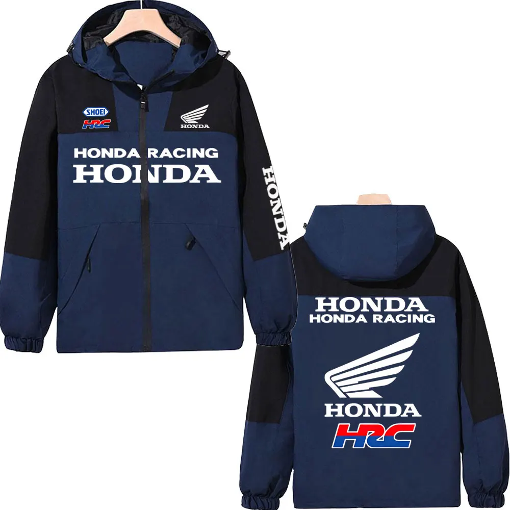 Honda print Waterproof down Jacket for Men And Women Outdoor Honda ...