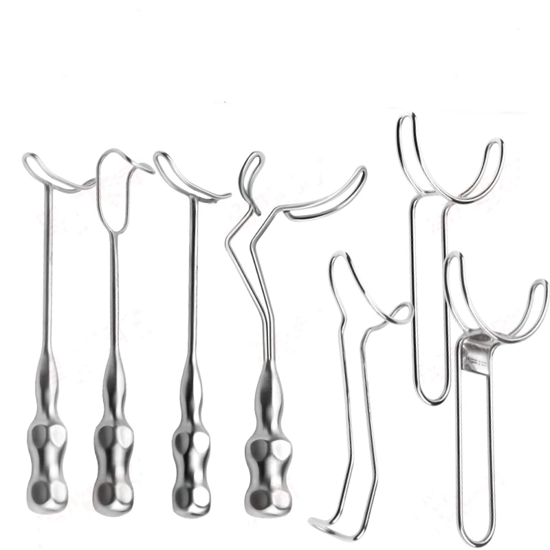 Dental Retractor T-shaped Oral Angle Hook Stainless Steel Opening Full ...