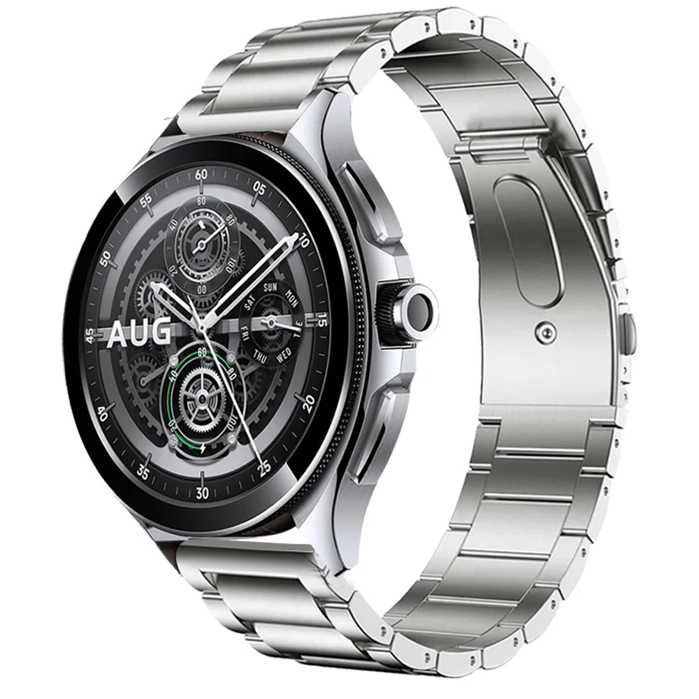 22mm Titanium Strap For Xiaomi Mi Watch Color Band watch Color 2 Wrist ...