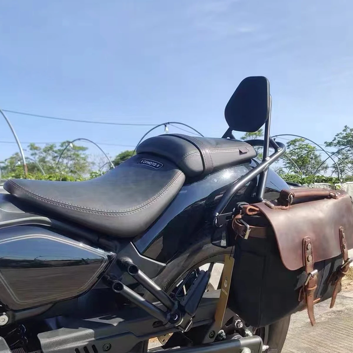 Original-CFMOTO-motorcycle-450CLC-CF400-10-rear-seat-back-bracket-rear ...