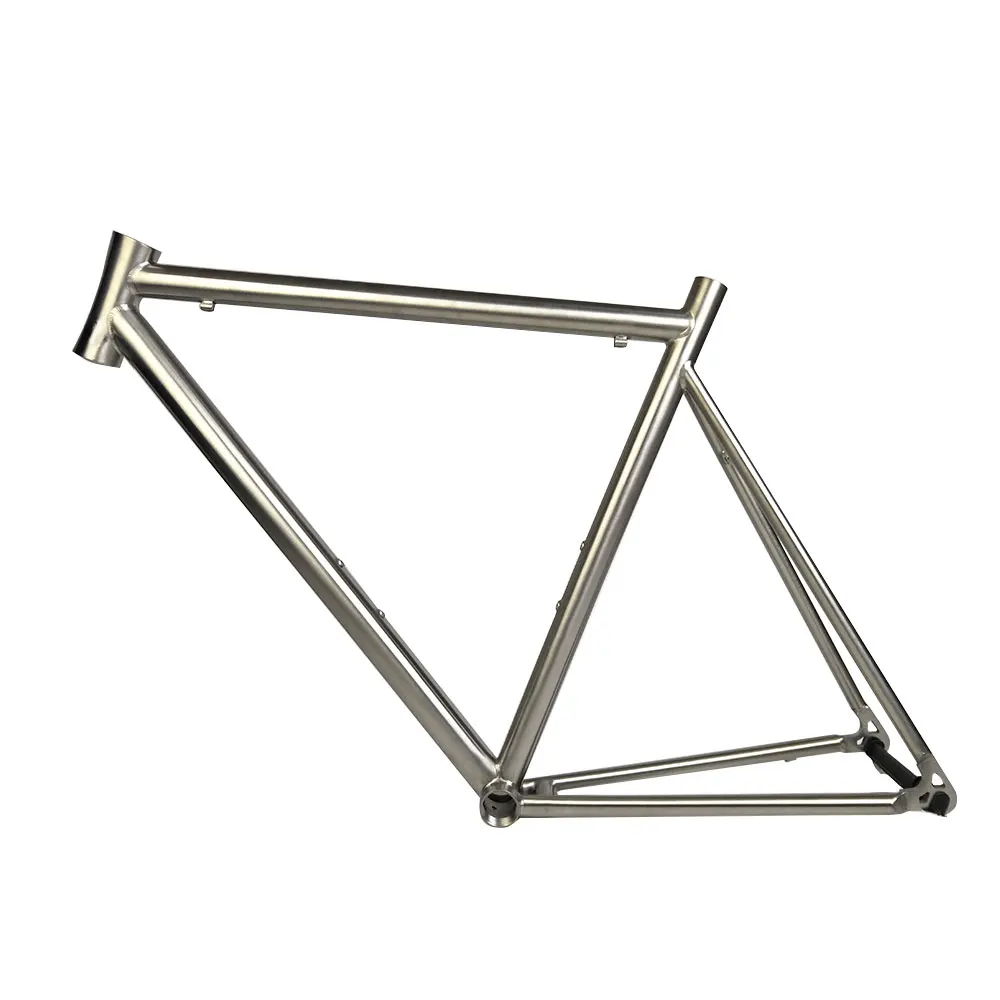 Titanium-Alloy-Road-Bike-Frame-External-Cable-C-Brake-Quick-Release ...
