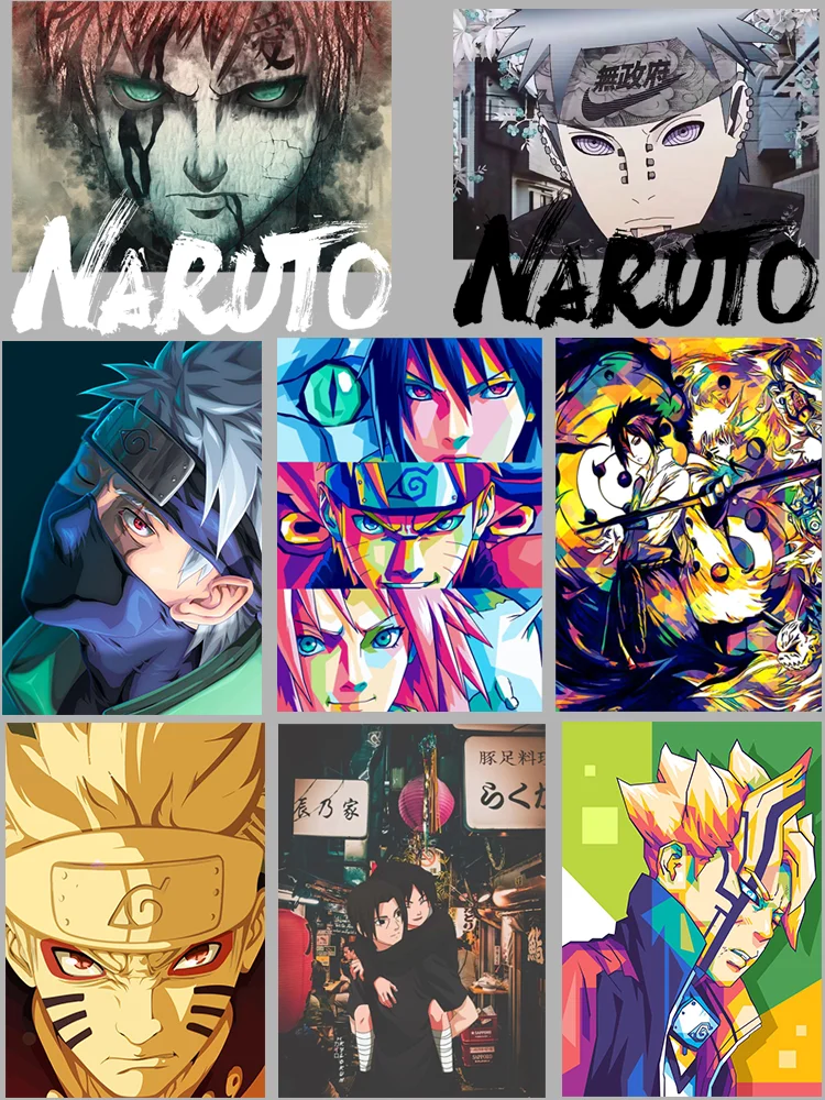 NARUTO Patch for clothes Pain Gaara printing for children clothes heat ...