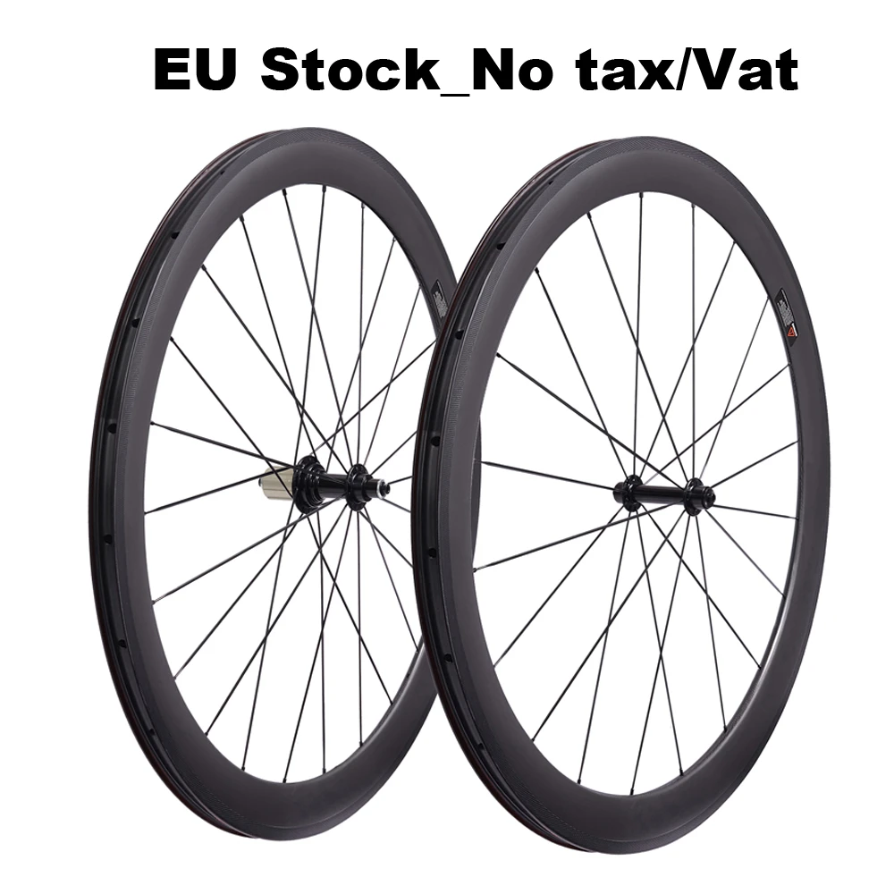EU Stock No Tax No VAT 50mm Road Bike Rim Brake Carbon Fiber Road Bike ...
